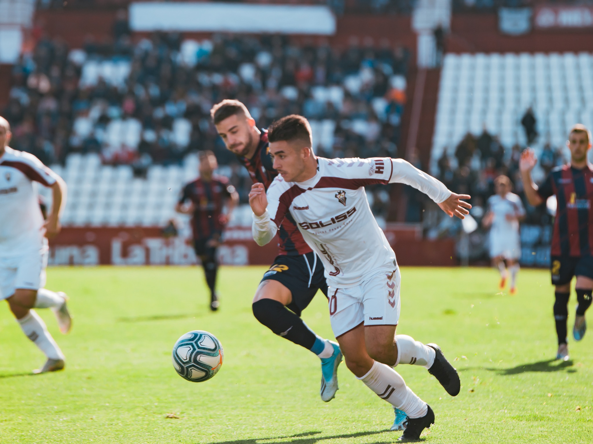 Manu Fuster: “En este equipo todos somos importantes” | Albacete Balompie