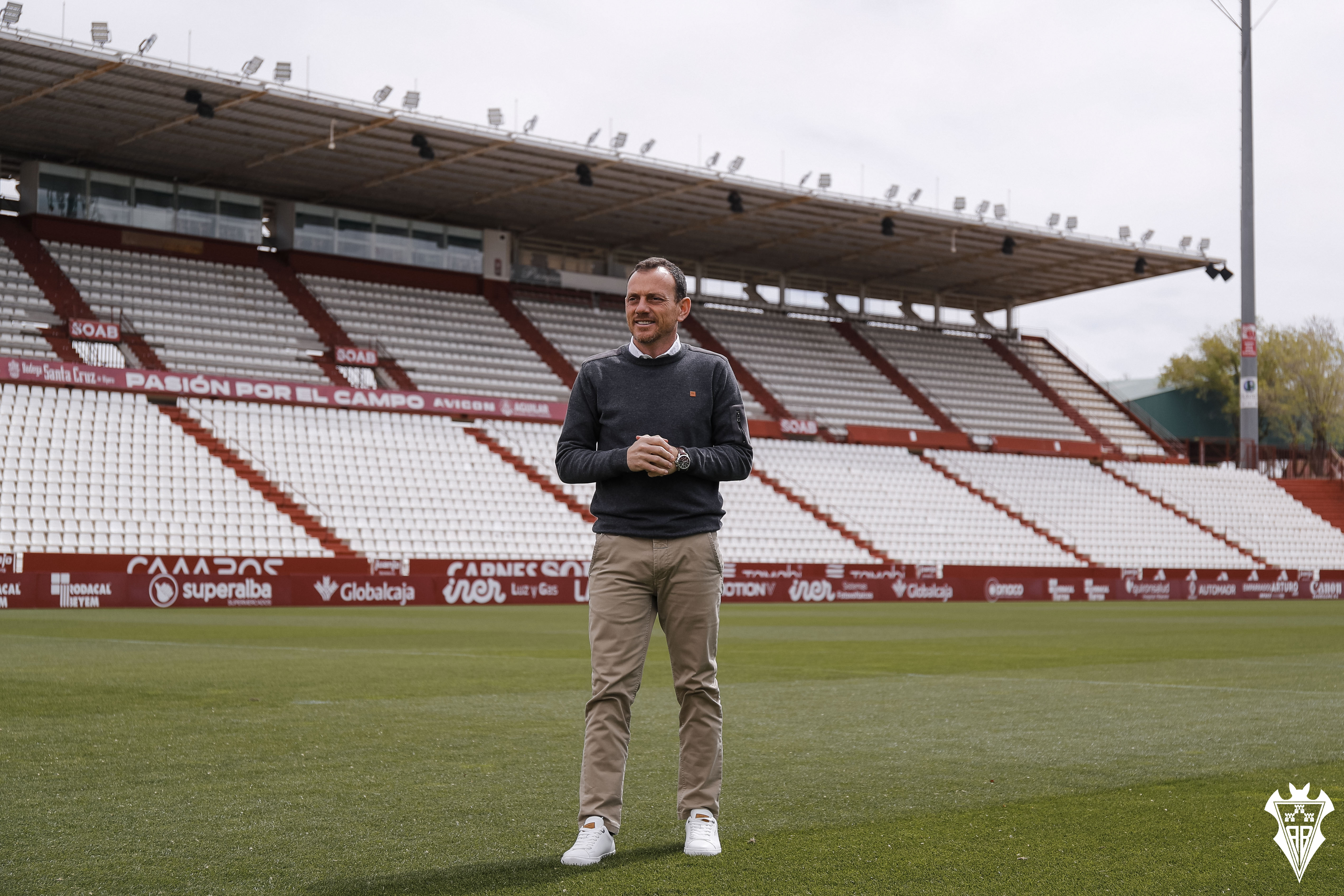 La presentación de Alberto González, en imágenes | Albacete Balompie