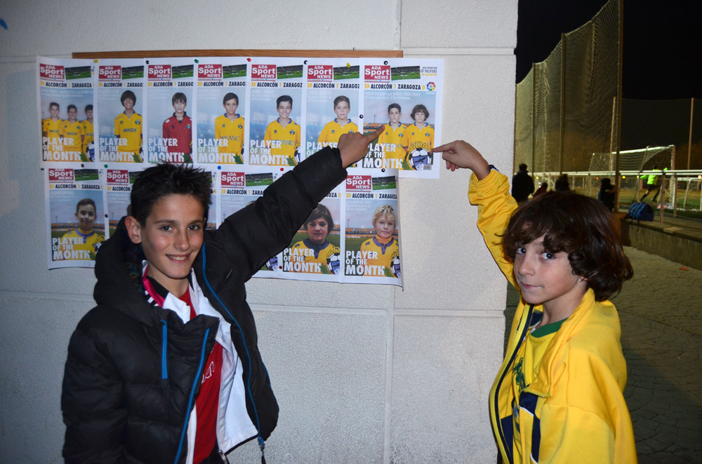 FÚTBOL BASE| El "player of the month" de la A.D. Alcorcón | A.D ...