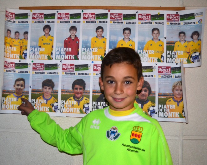 FÚTBOL BASE| El "player of the month" de la A.D. Alcorcón | A.D ...