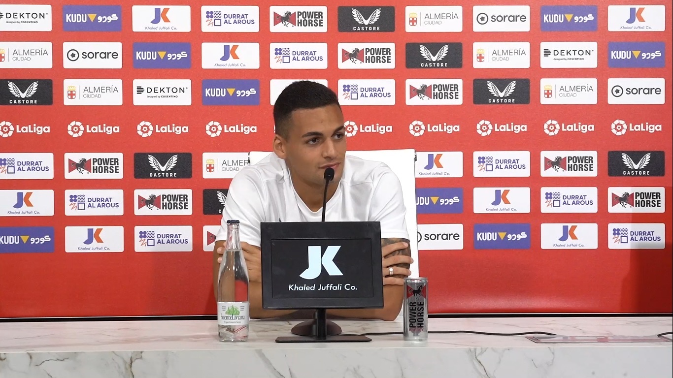 kaiky: 'I want to show leadership and character' | UD Almeria | Web Oficial