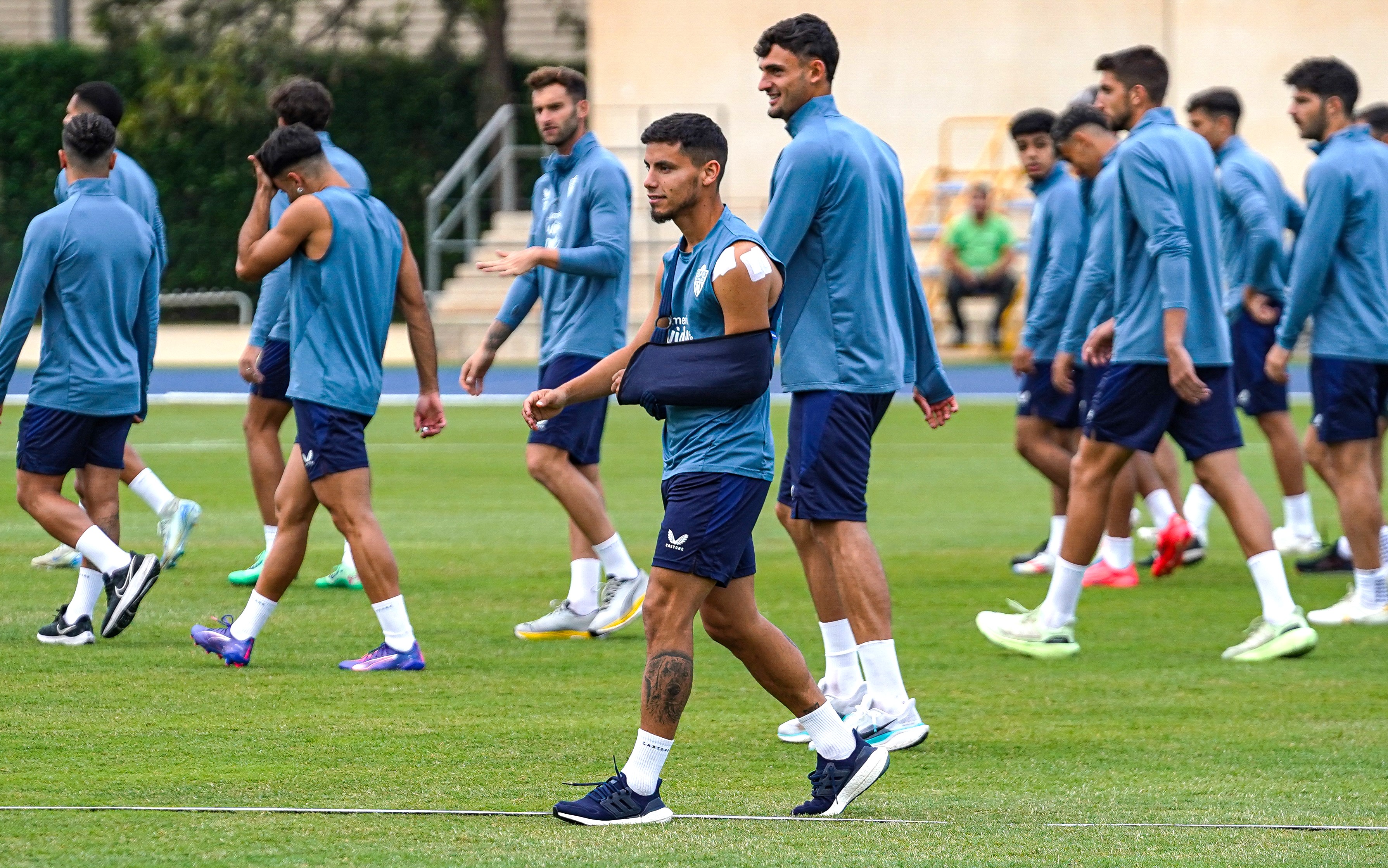 Lucas Robertone begins his recovery journey | UD Almeria | Web Oficial