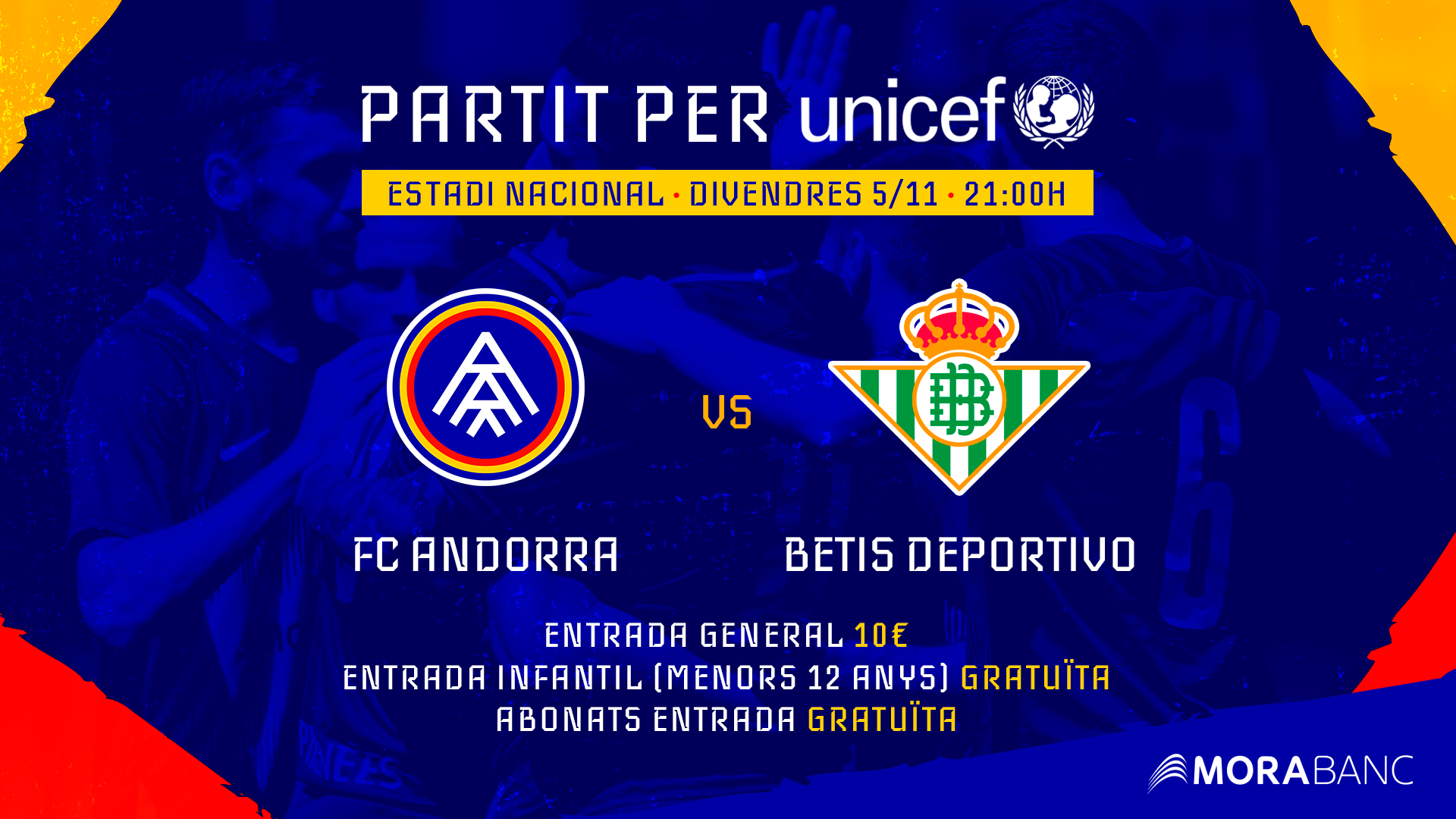 El Andorra-Betis Deportivo será 'partido Unicef' | FC Andorra | Web Oficial