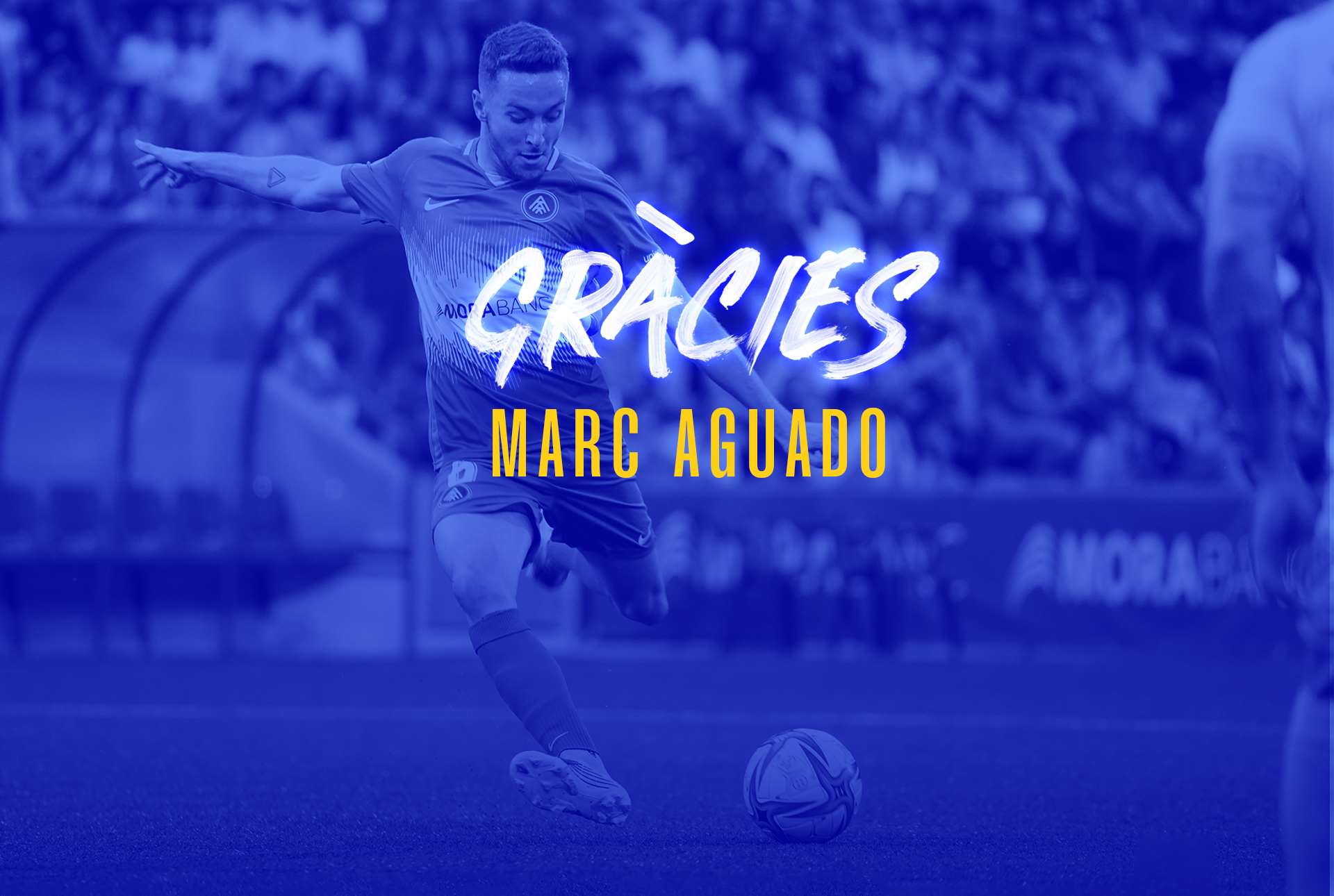 Ha sido un placer, Marc Aguado | FC Andorra | Web Oficial