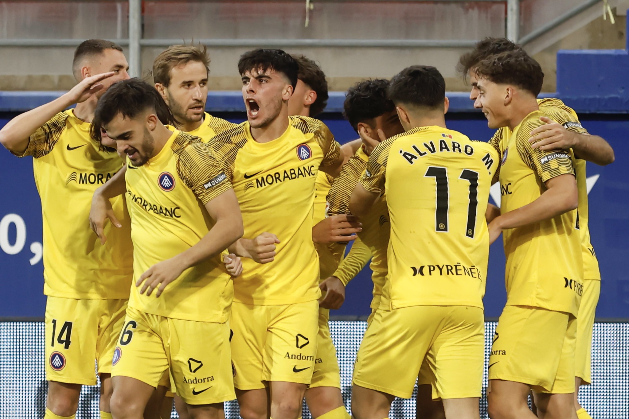 Un punto en un duelo frenético | FC Andorra | Web Oficial