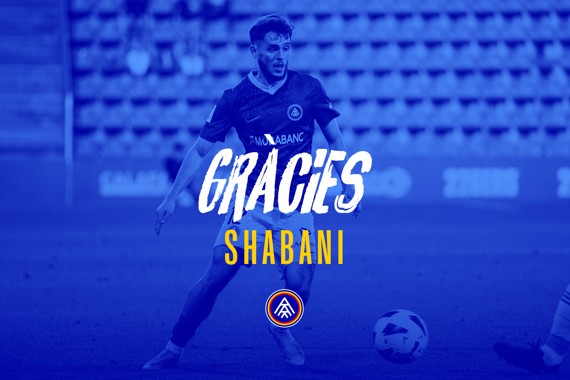 Shabani will not continue | FC Andorra | Web Oficial