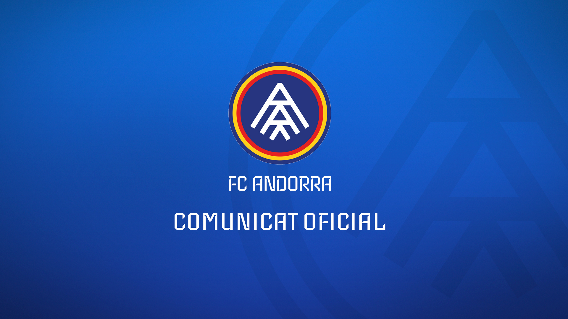 Comunicat oficial: acord per l'estadi | FC Andorra | Web Oficial