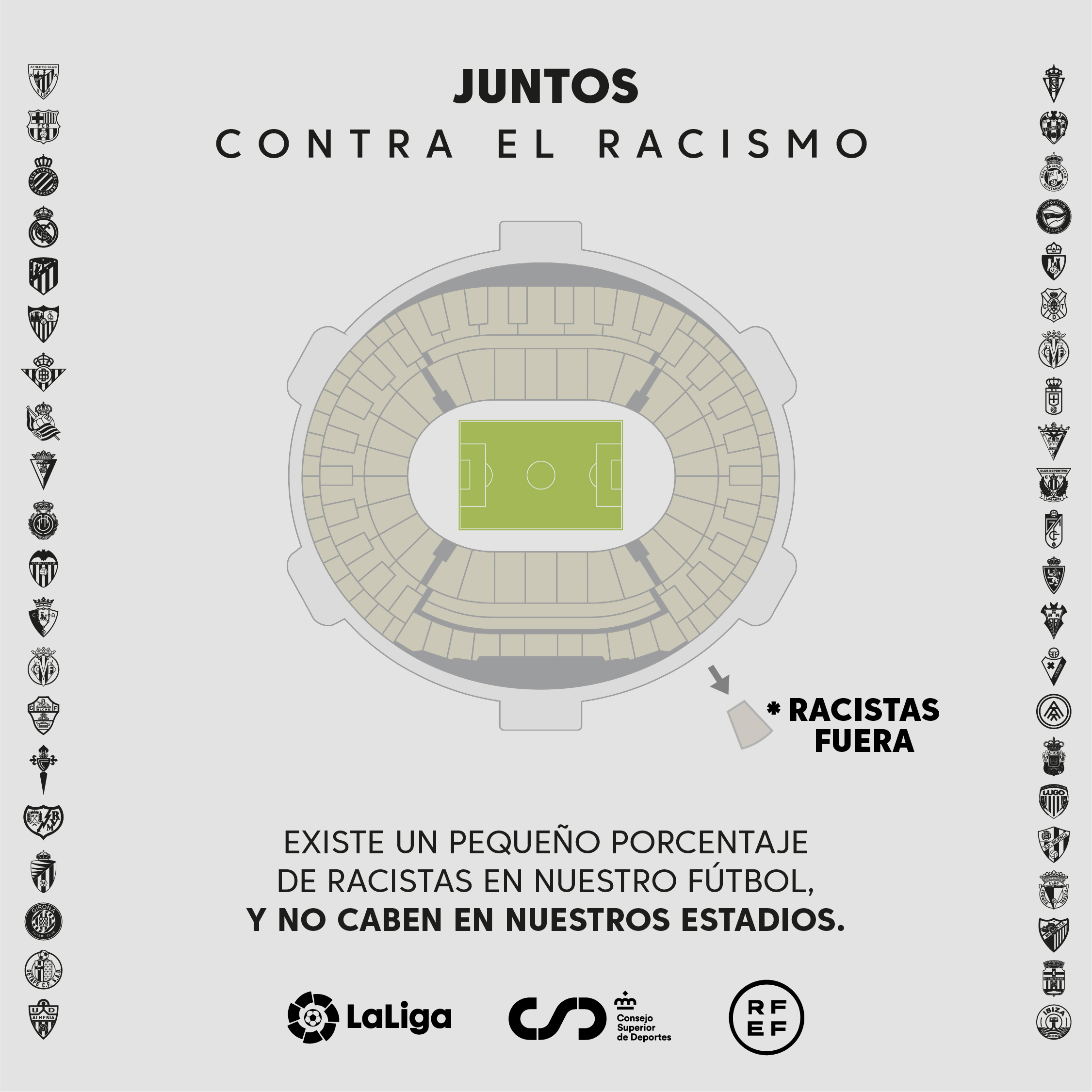 JUNTOS contra el racismo | Burgos CF | Web Oficial