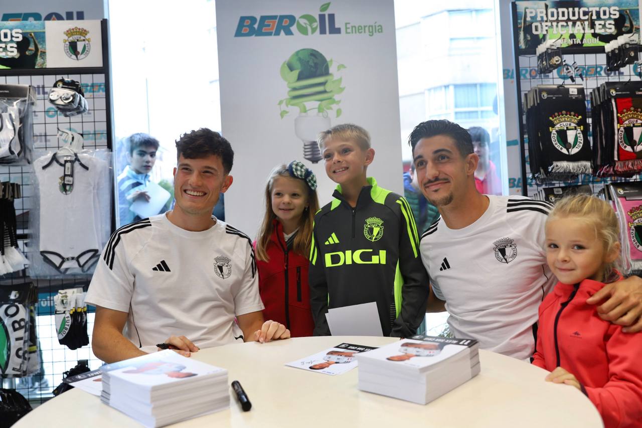 El Burgos CF y Beroil amplían su alianza con el nuevo punto de venta ...