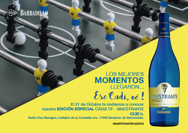 Barbadillo se viste de amarillo | Cádiz Club de Fútbol | Web Oficial