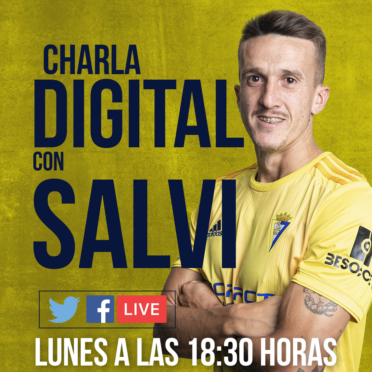 Salvi: “Es un privilegio defender este escudo” | Cádiz Club de Fútbol ...
