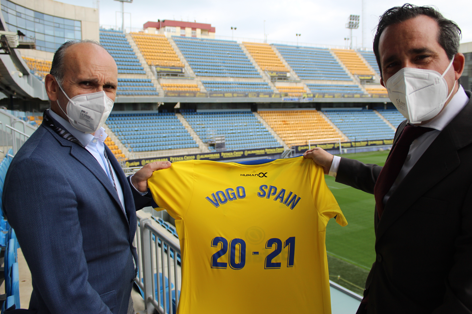 VOGO SPAIN, NUEVO PROVEEDOR DEL Cádiz CF | Cádiz Club de Fútbol | Web Oficial