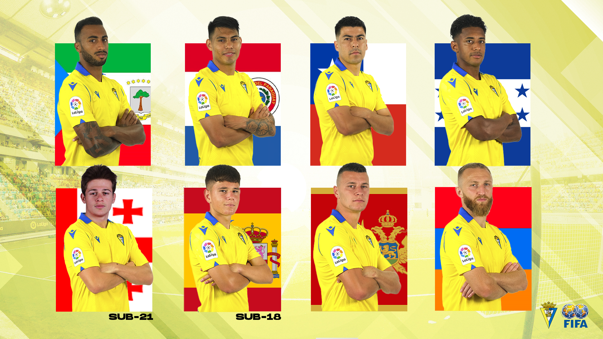 Eight Cádiz CF players are called-up with their national teams | Cádiz ...
