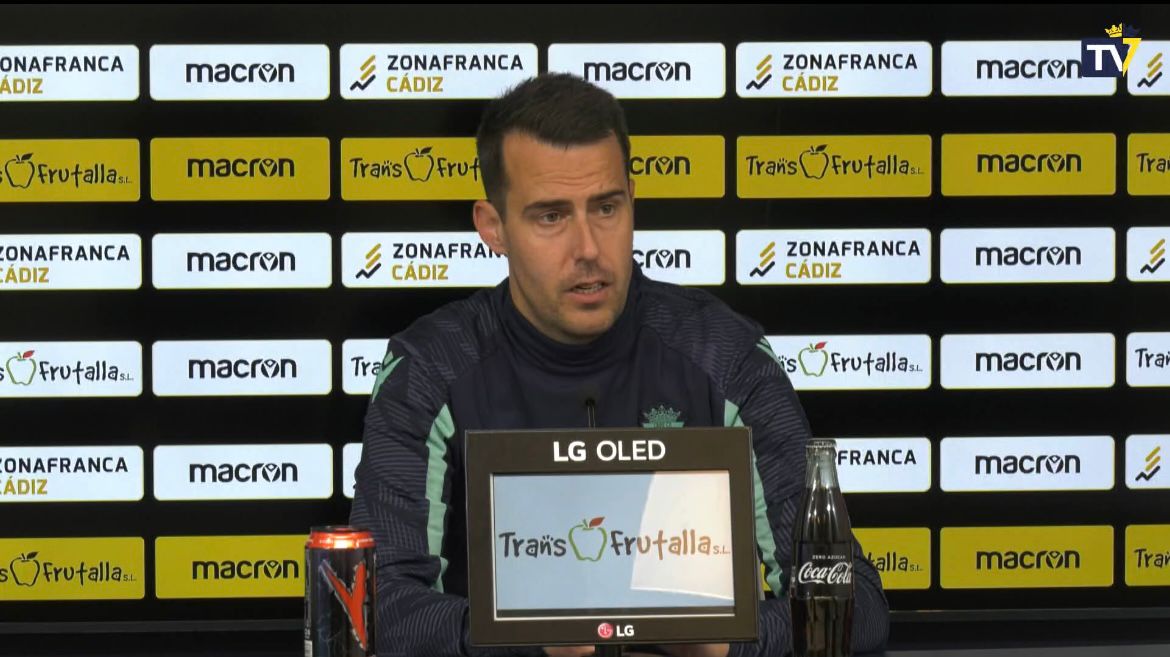Emilio Soler: "We played a great game" | Cádiz Club de Fútbol | Web Oficial