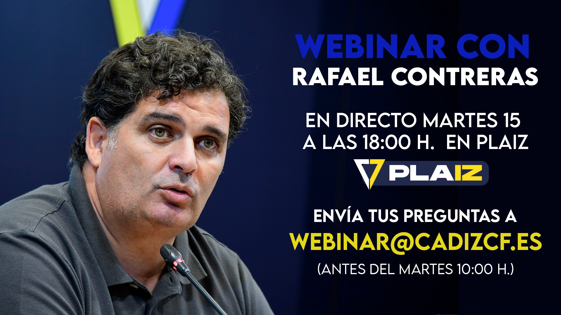 Webinar de Rafael Contreras y encuentro con alcaldes de la provincia ...