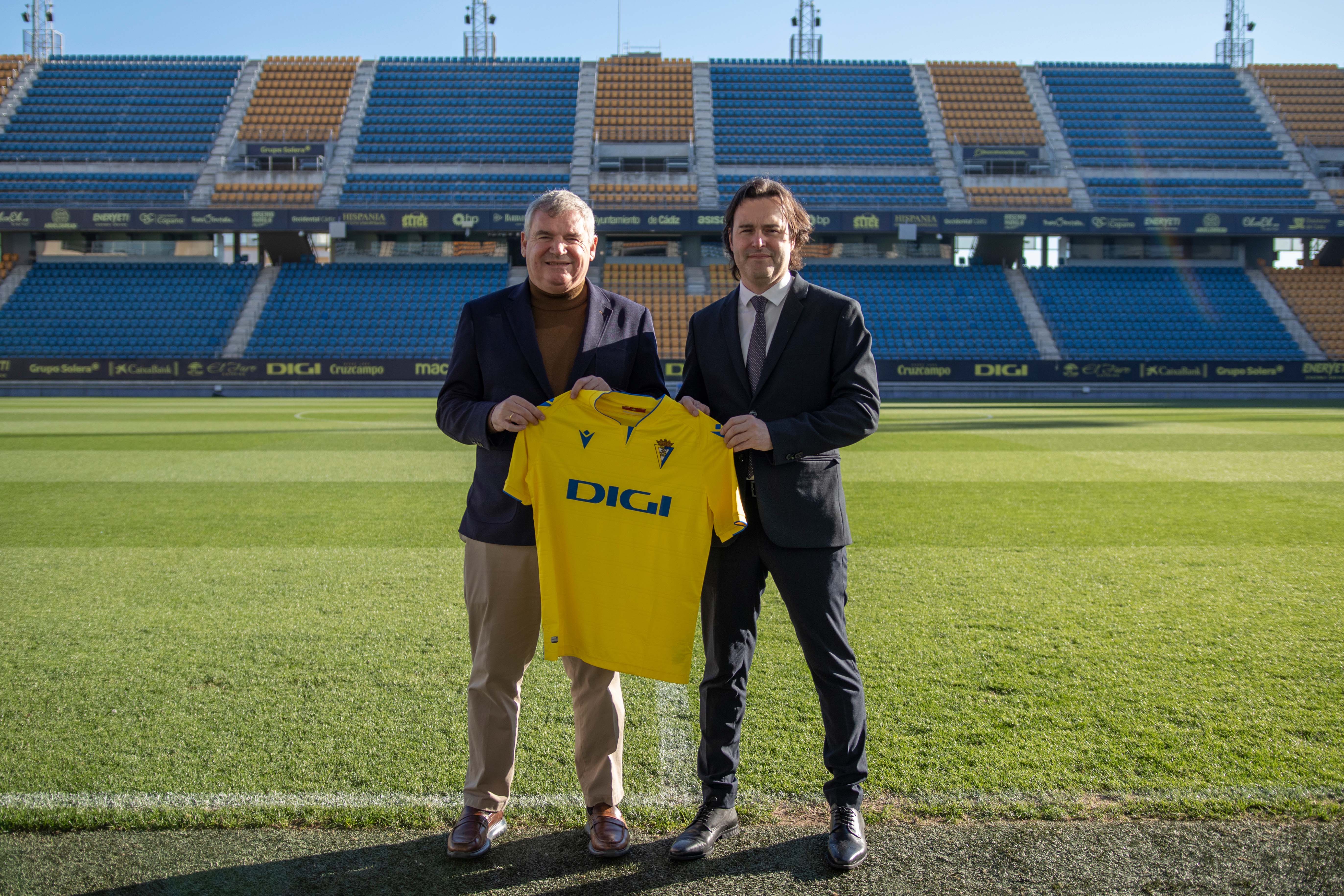 DIGI se convierte en patrocinador principal | Cádiz Club de Fútbol ...