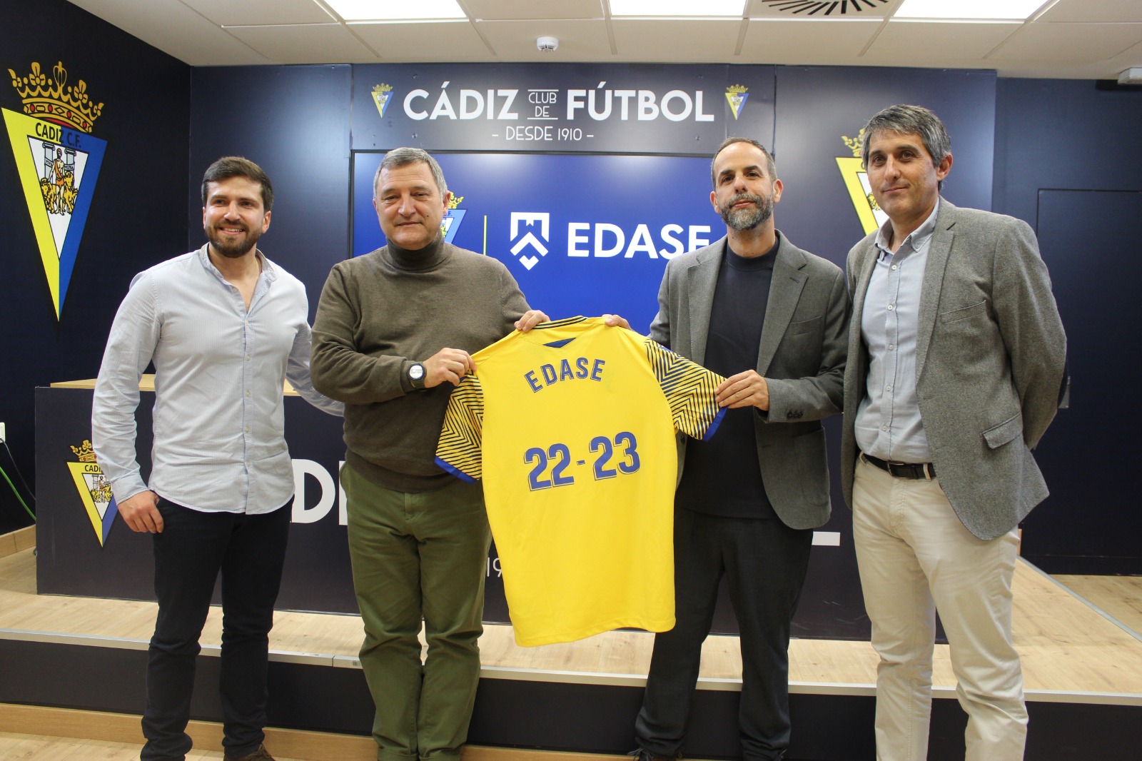 EDASE, nuevo patrocinador del Cádiz CF | Cádiz Club de Fútbol | Web Oficial