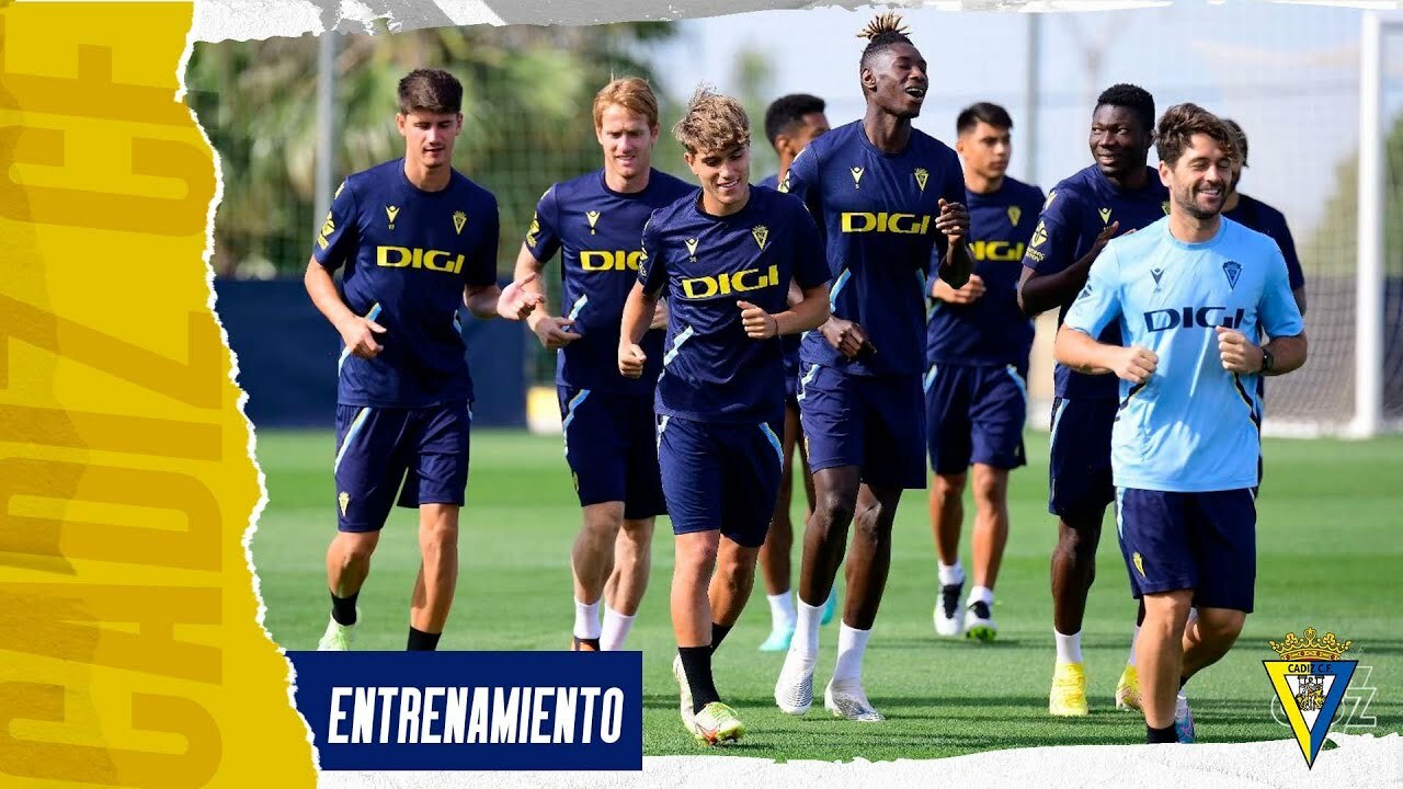 Última sesión en la Ciudad Deportiva antes de viajar a Madrid | Cádiz ...