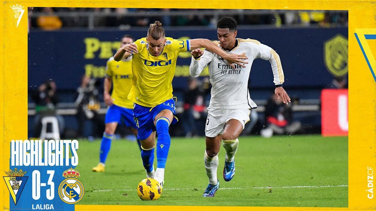 RESUMEN del CÁDIZ CF 0-3 REAL MADRID de LALIGA EA SPORTS | Cádiz Club ...