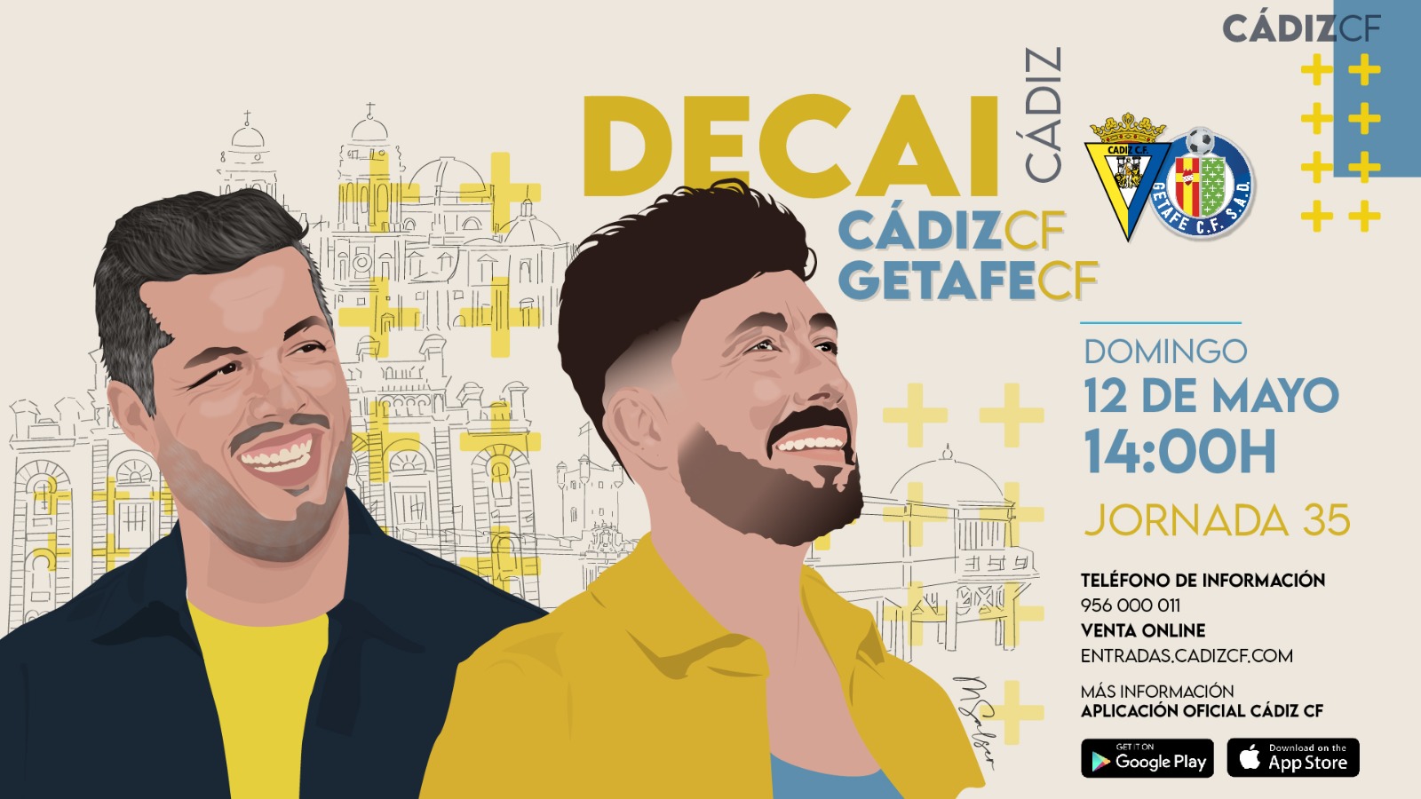 El grupo Decai, protagonista del cartel del partido ante el Getafe ...