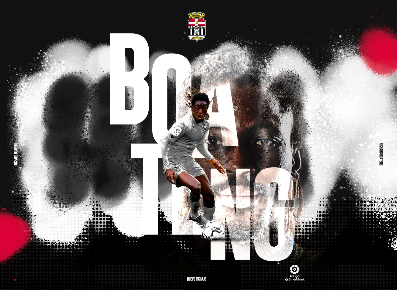 Richard Boateng, llegada y poderío físico para el proyecto albinegro de ...