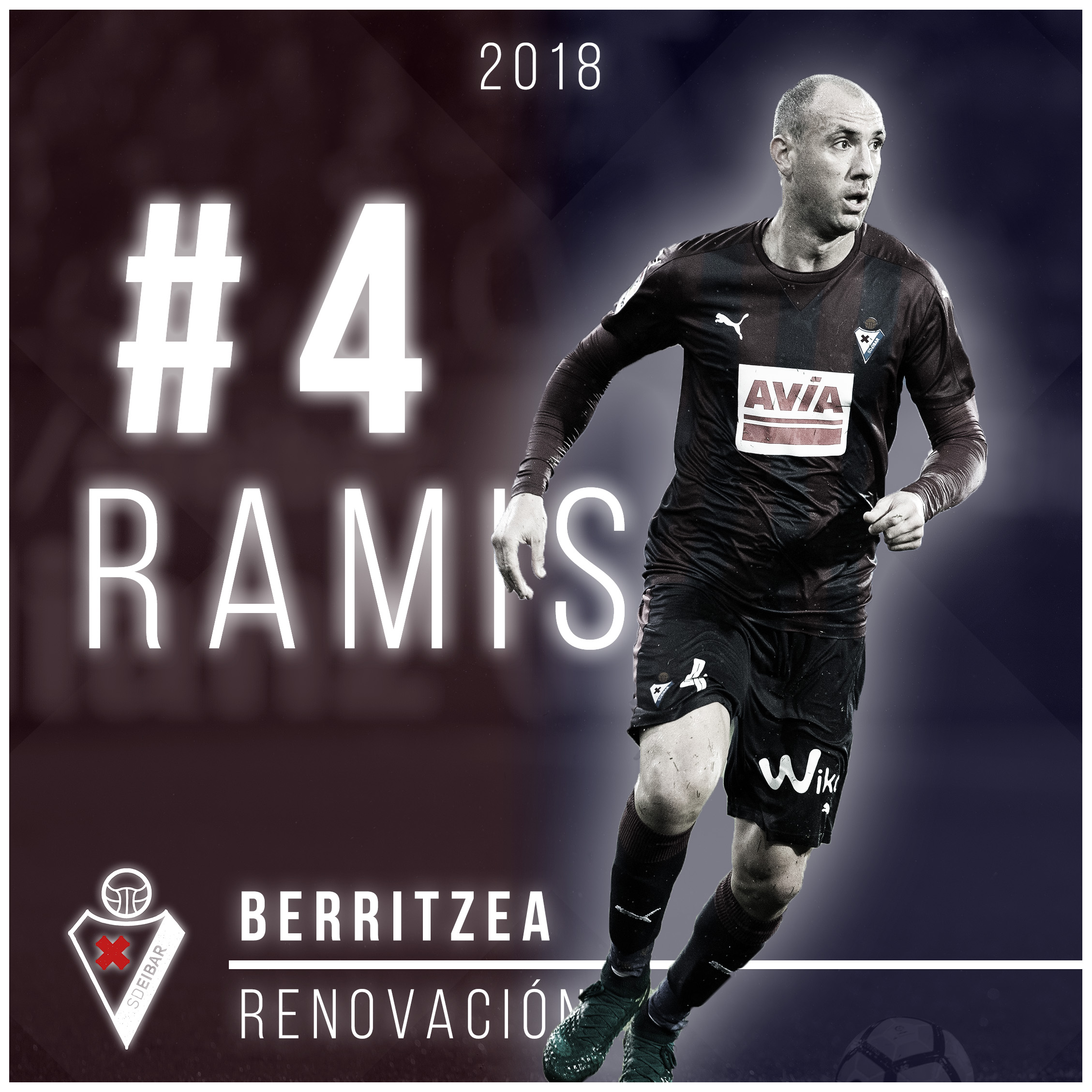 Iván Ramis renueva por una temporada con SD Eibar | SD Eibar | Web Oficial