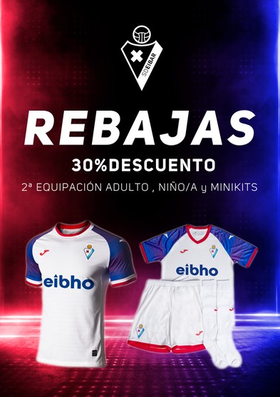 El domingo empiezan las rebajas en la tienda del Eibar | SD Eibar | Web ...