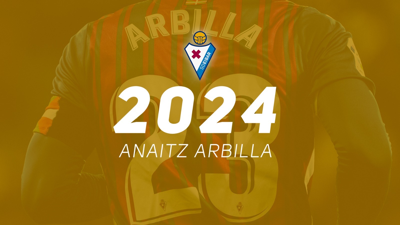 Arbilla renueva con la SD Eibar hasta 2024 | SD Eibar | Web Oficial