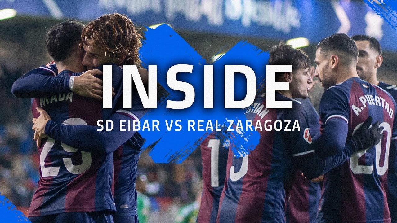 INSIDE | SD Eibar VS Real Zaragoza| 24/25 | SD Eibar | Web Oficial