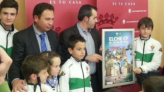 Aspe, representada en la cantera franjiverde | Elche CF | Web Oficial