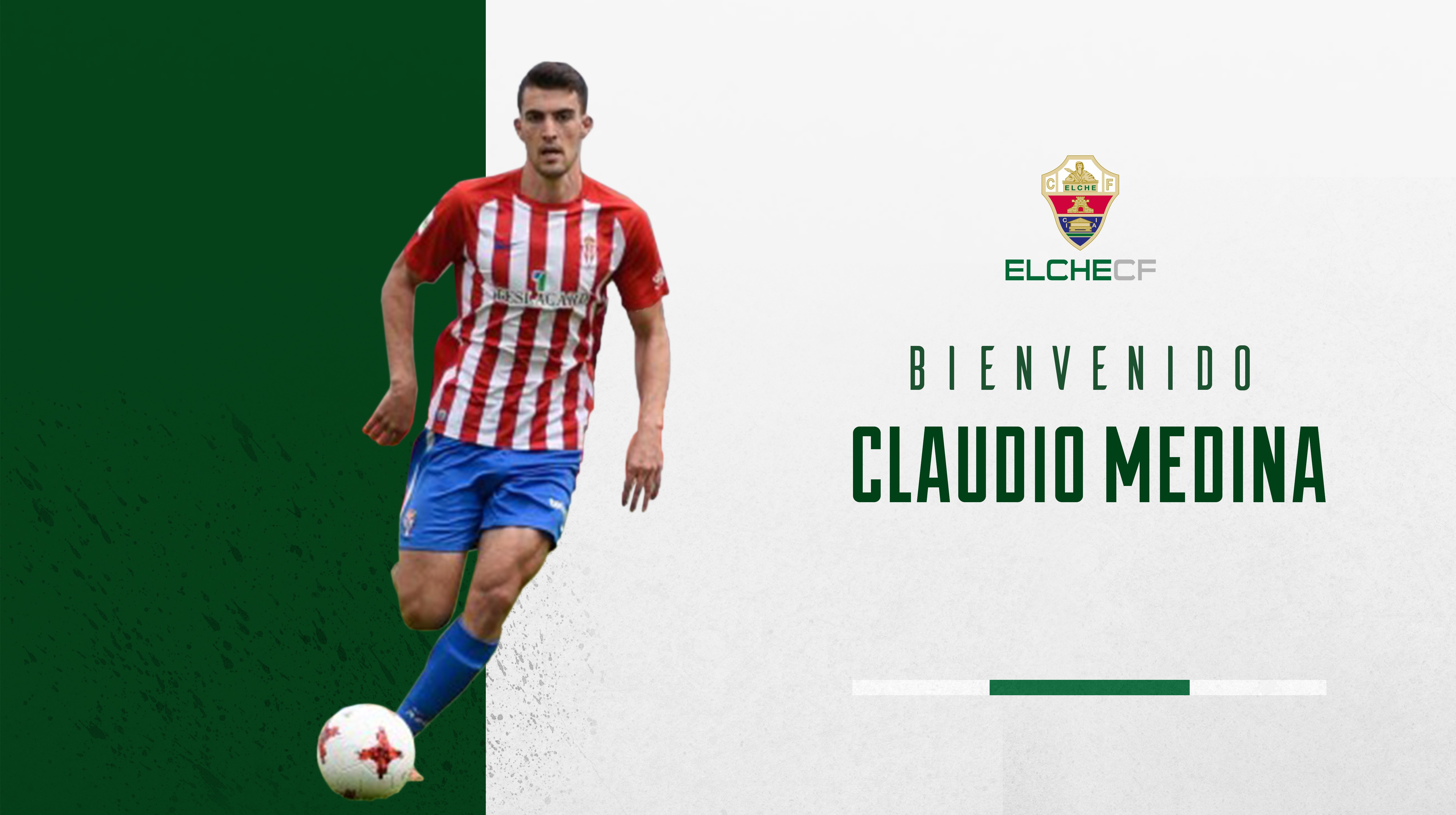 OFICIAL | El Elche C.F. cierra la llegada de Claudio Medina | Elche CF ...