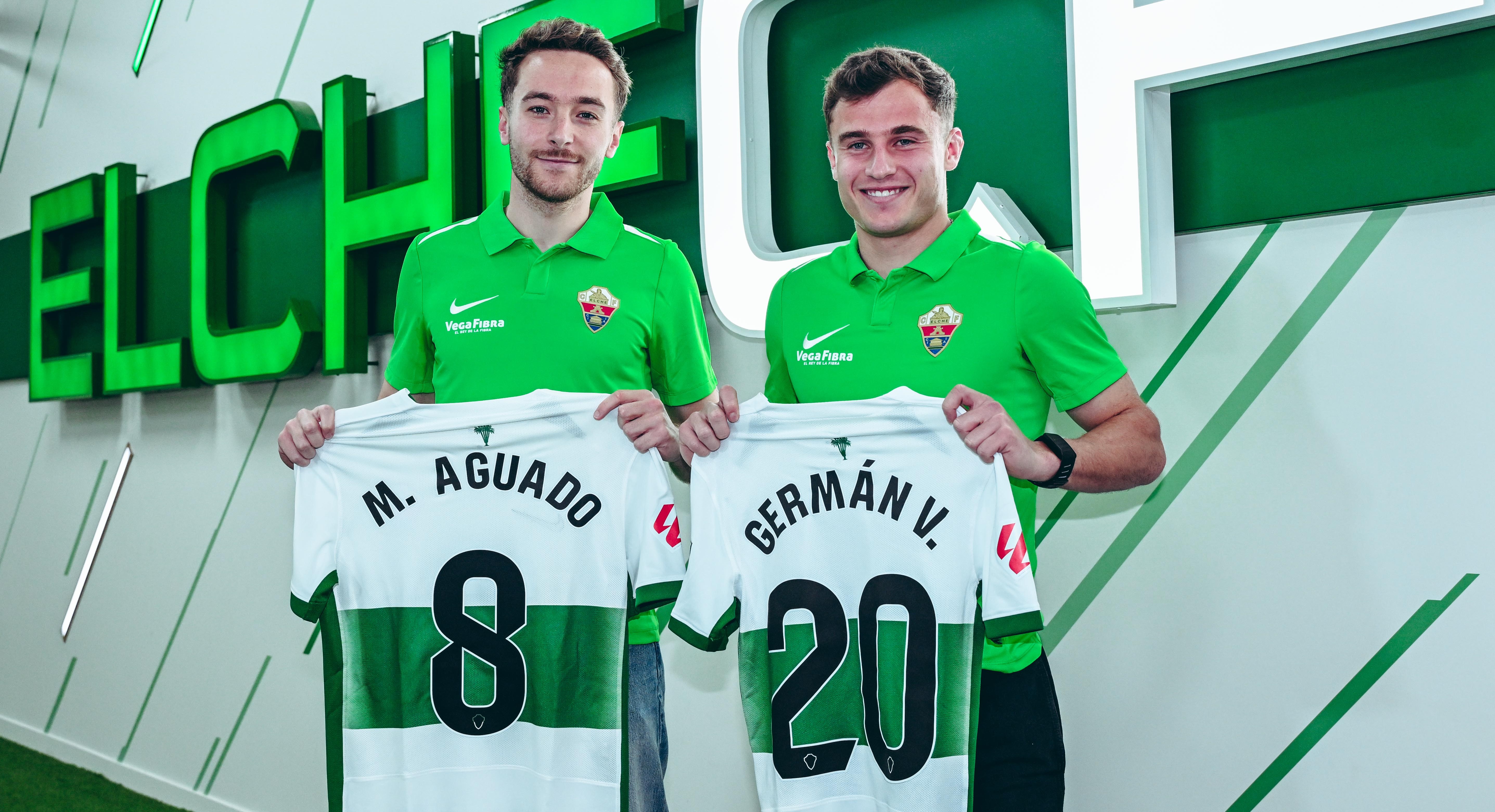 Presentación oficial de Germán Valera y Marc Aguado como nuevos ...