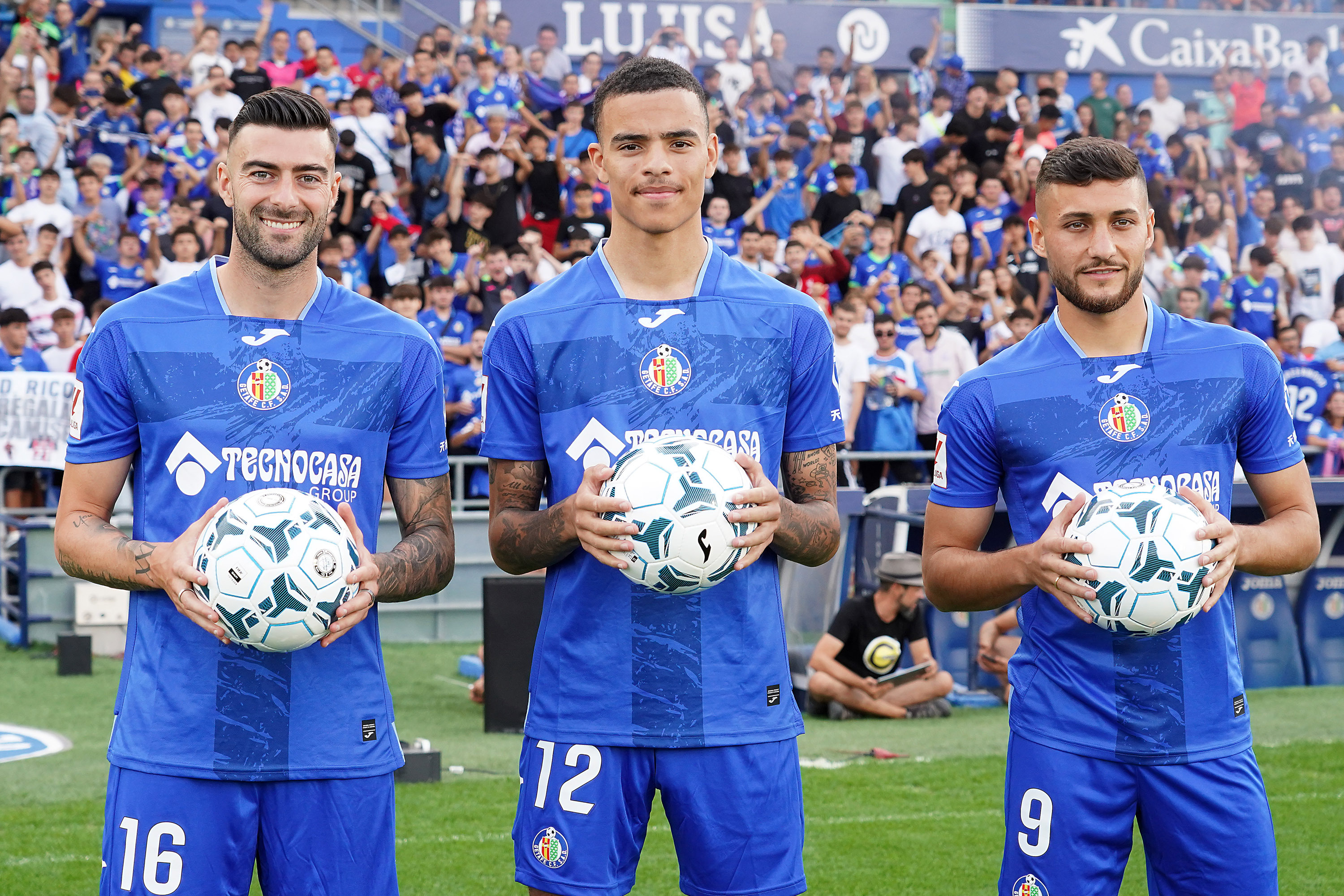 Presentación de Óscar, Rico y Greenwood | Getafe CF | Web Oficial