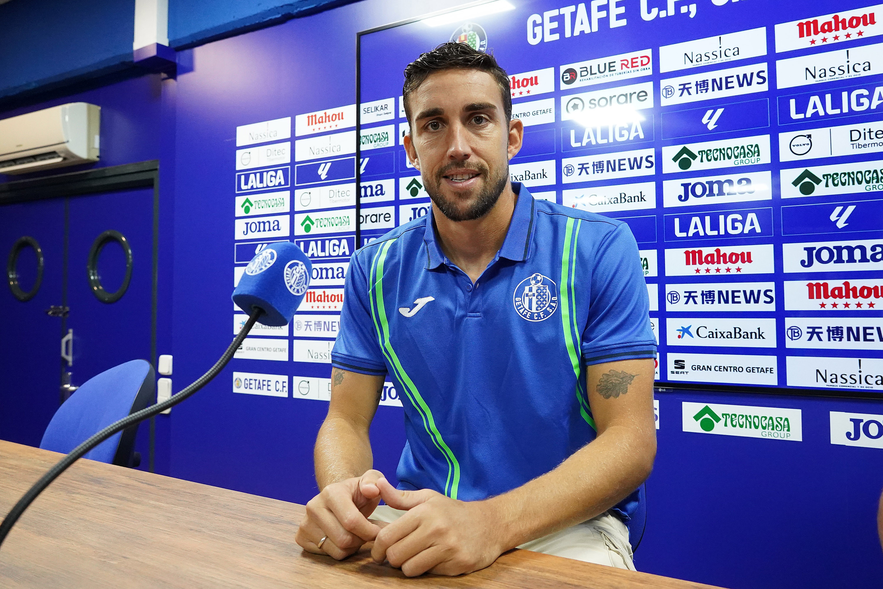 Rueda de prensa de Jaime Mata | Getafe CF | Web Oficial