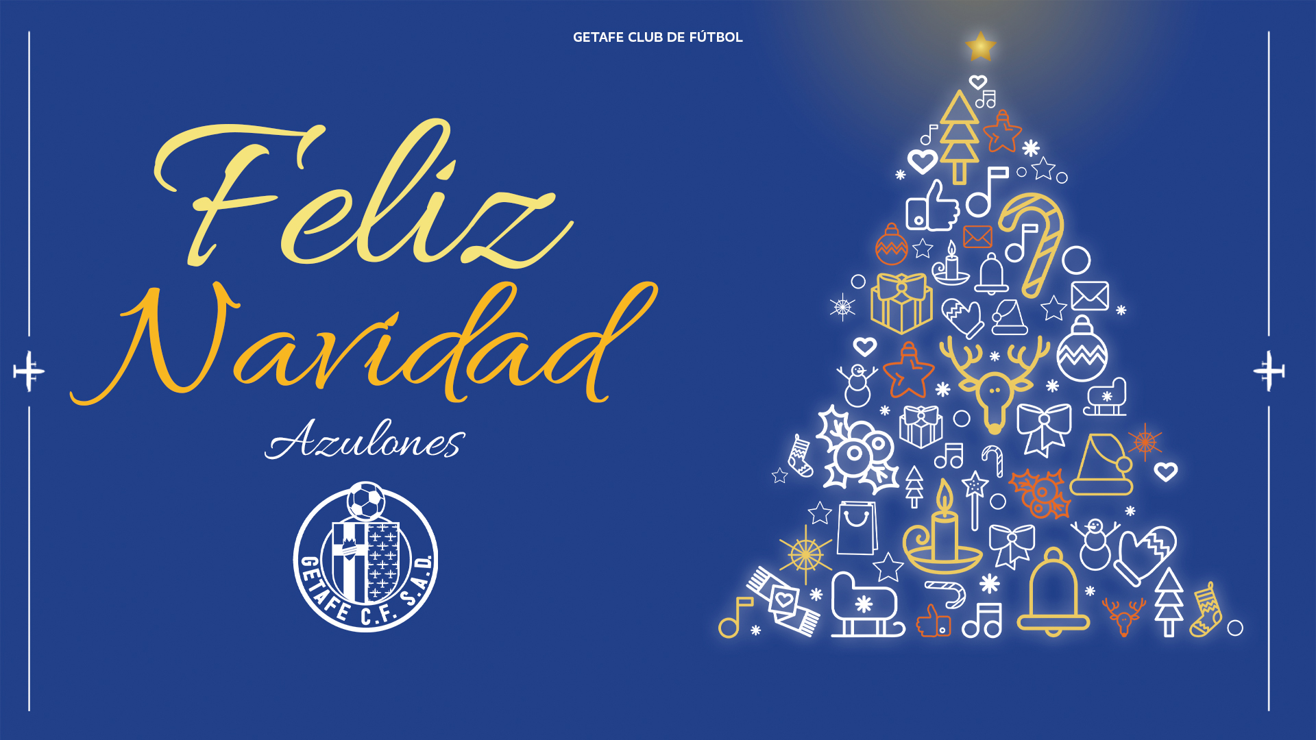 ¡Feliz Navidad, azulones! | Getafe CF | Web Oficial