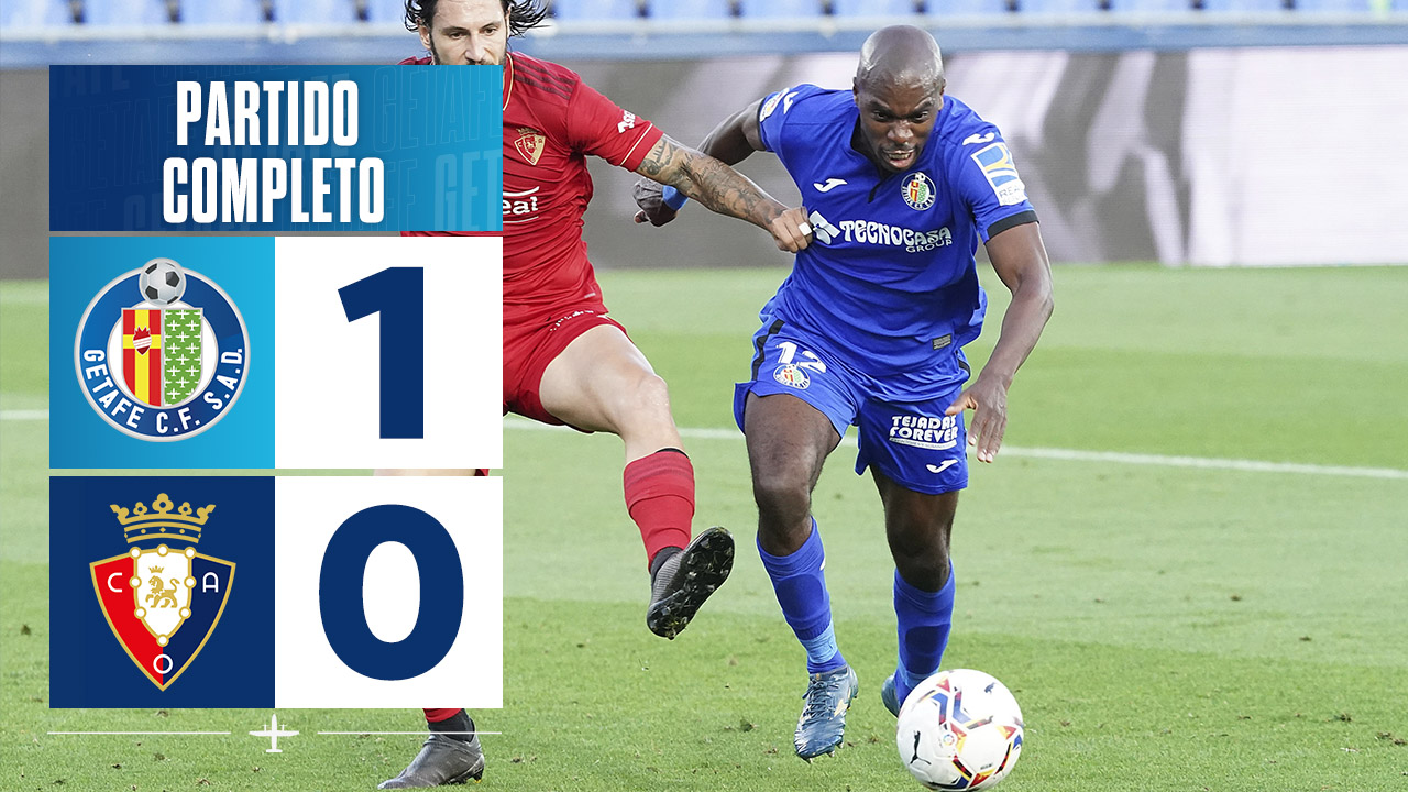 Partido completo | Temporada 20/21 Jornada 2 | Getafe CF 1-0 CA Osasuna | Getafe CF | Web Oficial