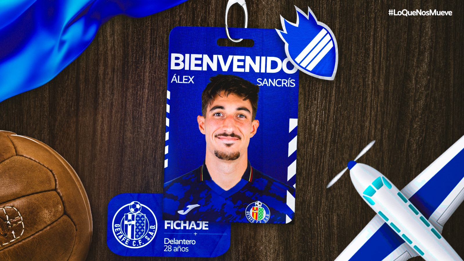 Álex Sancris returns home and is the new Azulón player. | Getafe CF | Web Oficial