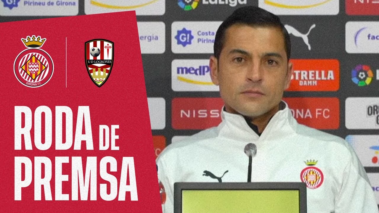 Roda de premsa de Francisco prèvia al Girona-Logroñés | Girona FC | Web ...
