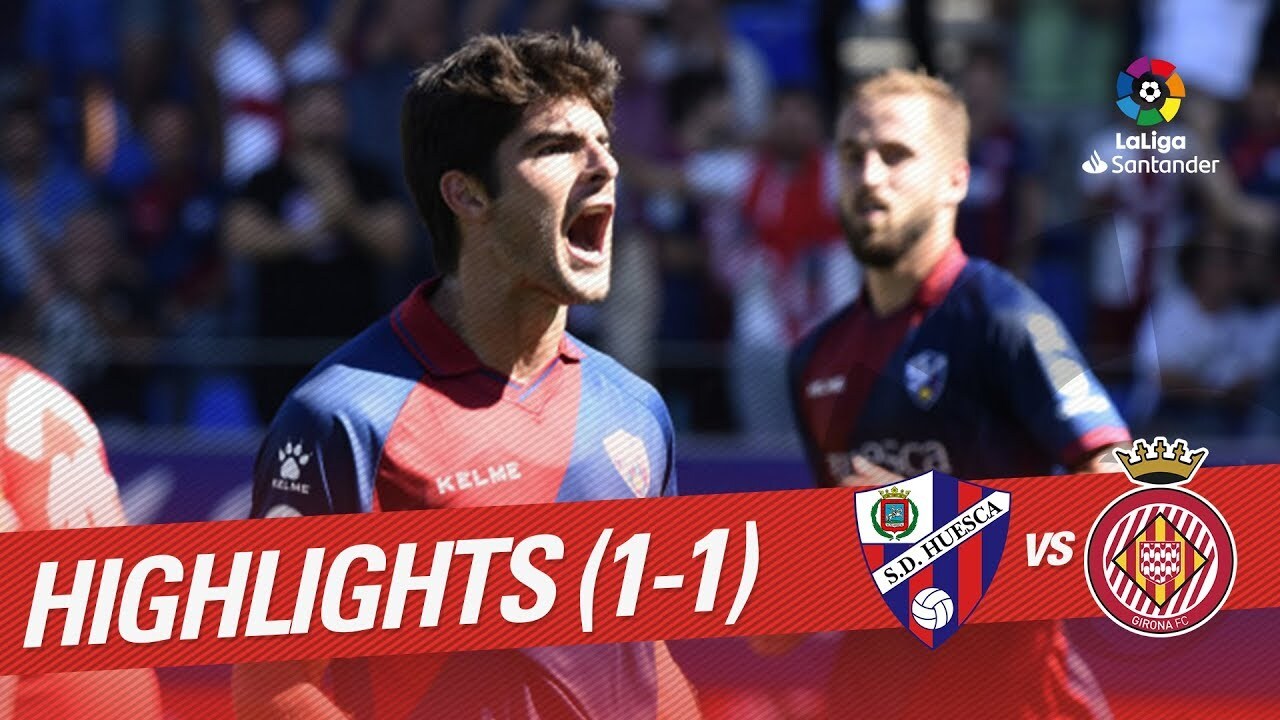 Resumen de SD Huesca vs Girona FC (1-1) | Girona FC | Web Oficial