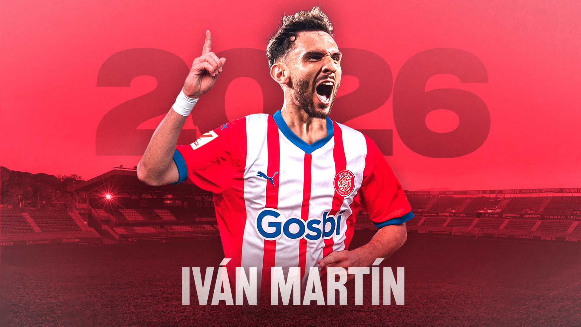 Iván Martín, fitxat per 3 temporades | Girona FC | Web Oficial