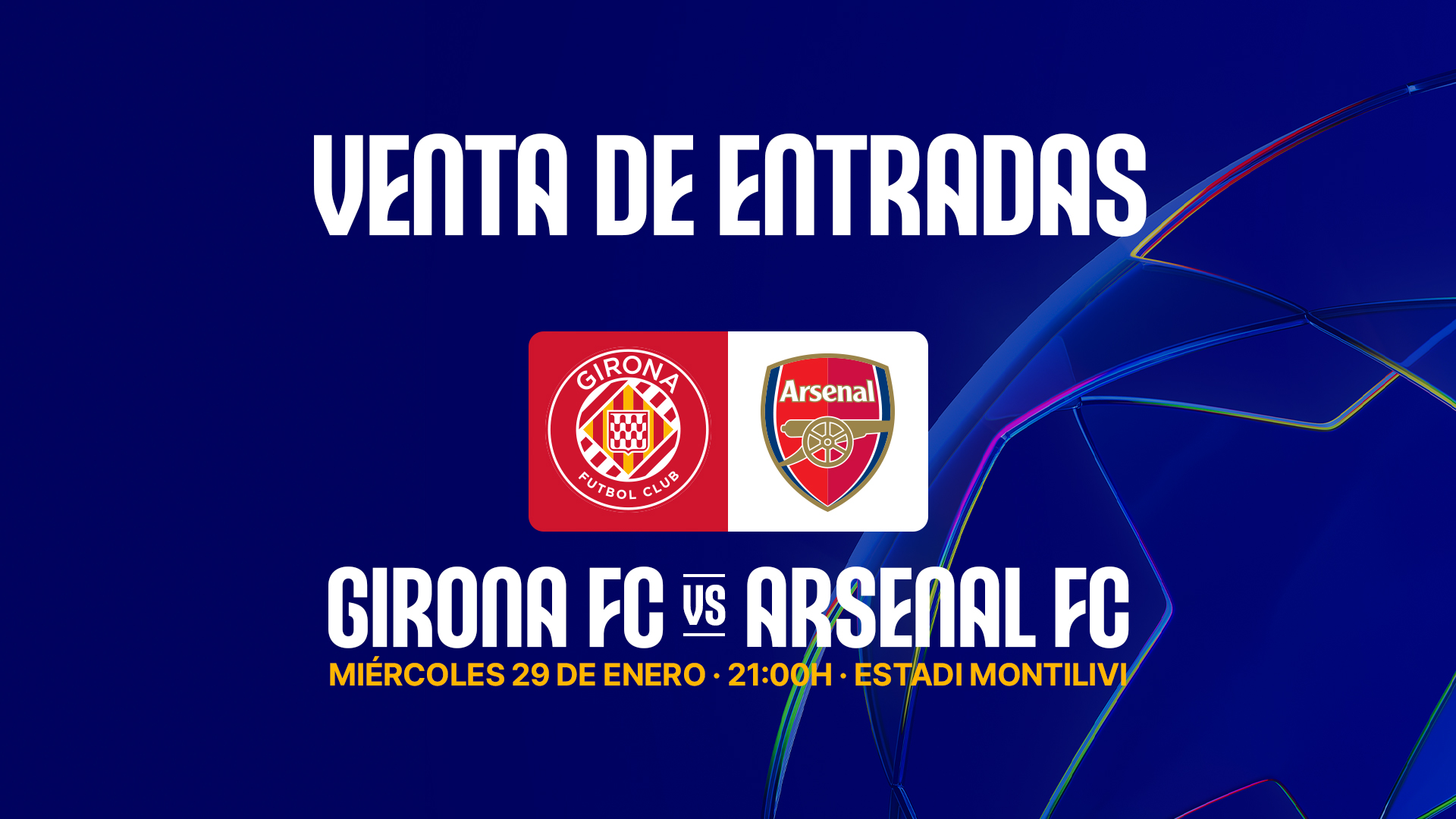 50% de descuento para socios en las entradas del Girona-Arsenal ...