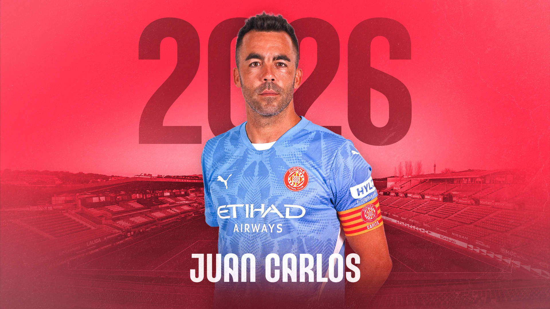 Juan Carlos Martín renova amb el Girona FC per una temporada més | Girona FC | Web Oficial