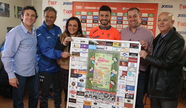 Caparrós y Fran Rico en la presentación del Triangular Benéfico ...