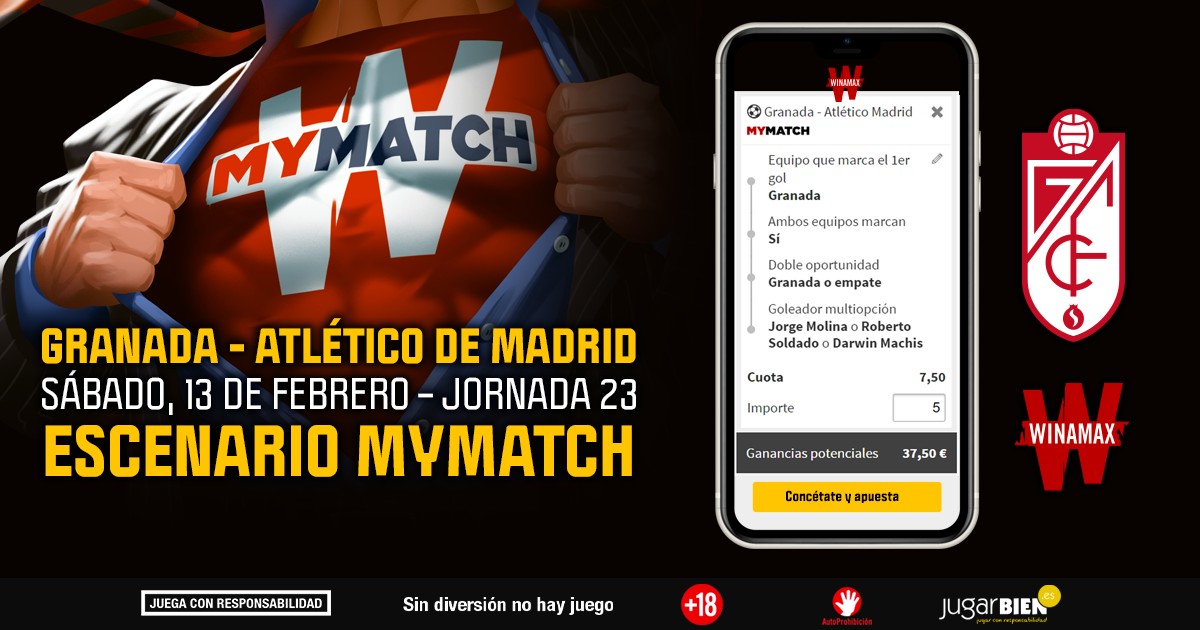 Descubre la funcionalidad MyMatch | Granada CF | Web Oficial
