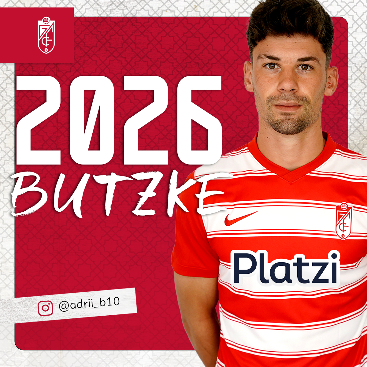 Butzke amplía su contrato con el Granada hasta 2026 | Granada CF | Web ...