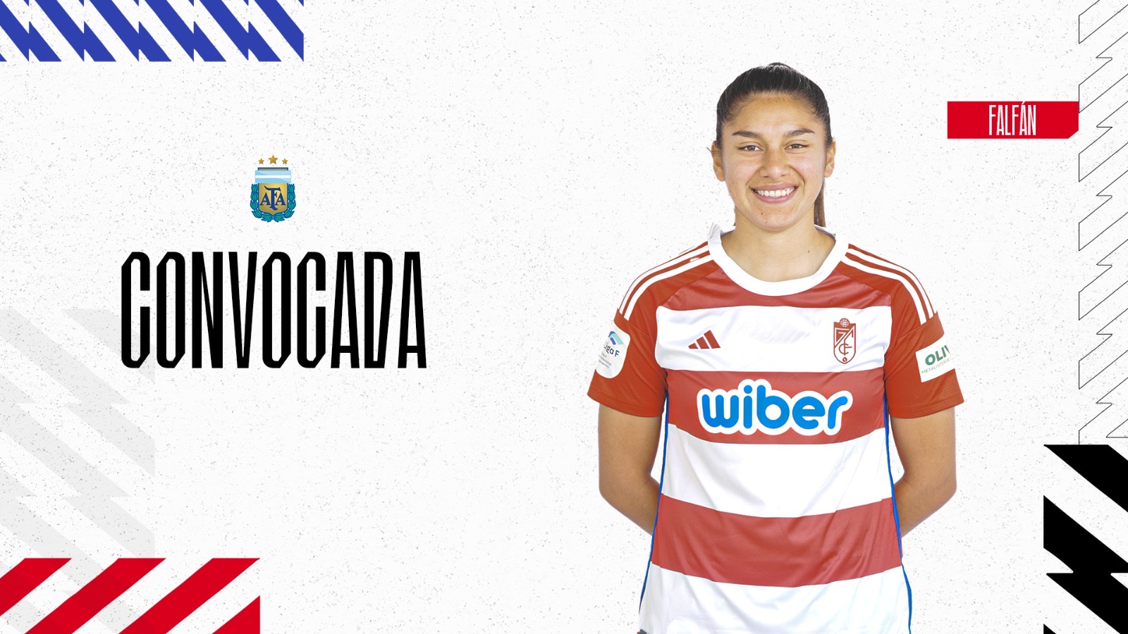 Daiana Falfán, del Granada CF Femenino, convocada por Argentina para ...
