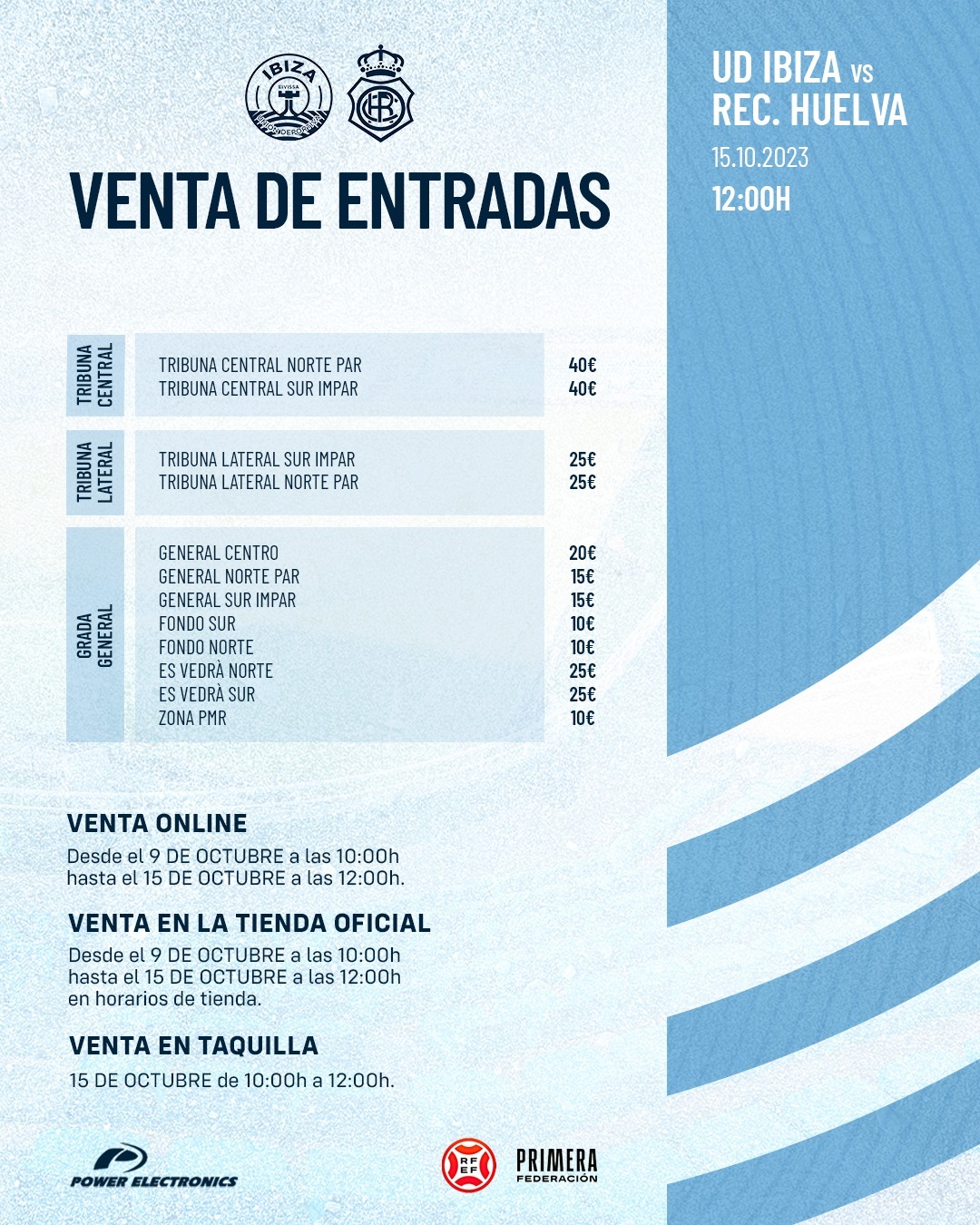 ¡Ya a la venta las entradas para el Ibiza - Recreativo de Huelva! | Ibiza UD | Web Oficial