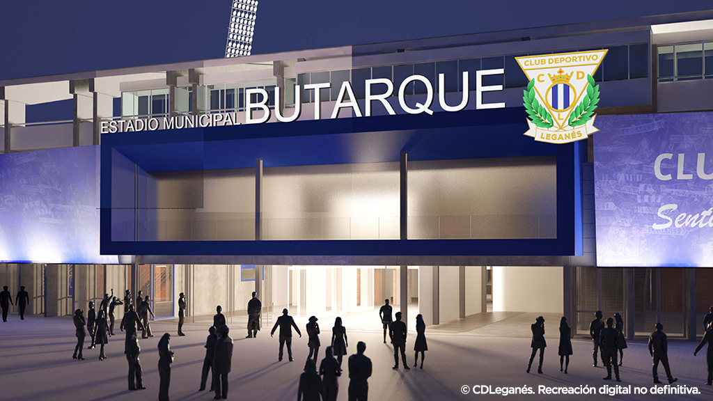 Comienzan las reformas de mejora de la fachada principal del Estadio ...