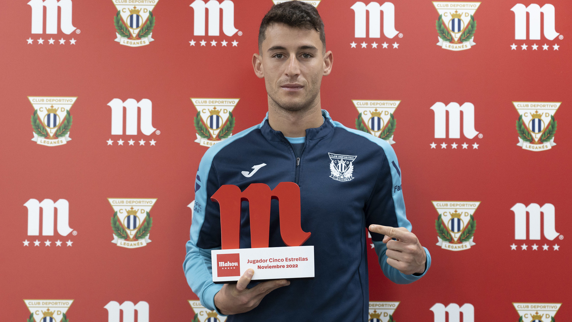 Dani Raba, Jugador Cinco Estrellas de noviembre | C.D. Leganés - Web ...