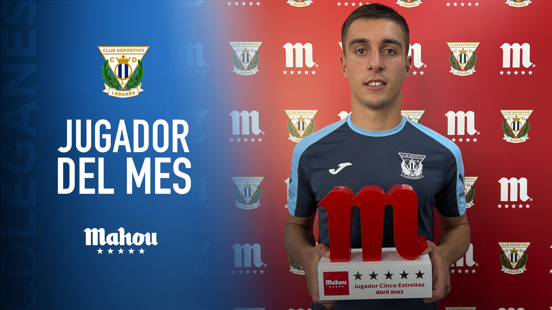 Jon Karrikaburu, Jugador Cinco Estrellas de abril | C.D. Leganés - Web ...